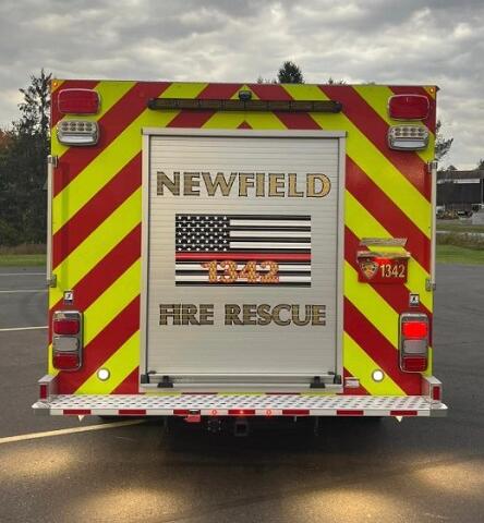 Newfield Fire Company unveils new rescue truck - 607 News Now