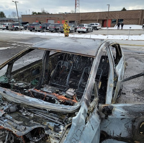 Car fire at Tompkins County Sheriff’s Office under investigation - 607 ...
