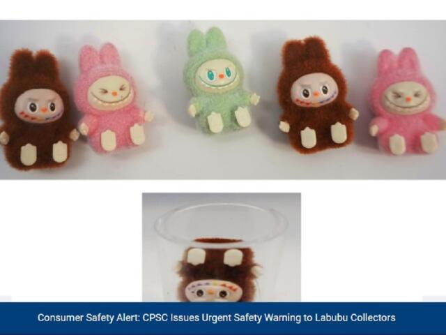 CPSC issues warning about fake Labubu dolls - 607 News Now