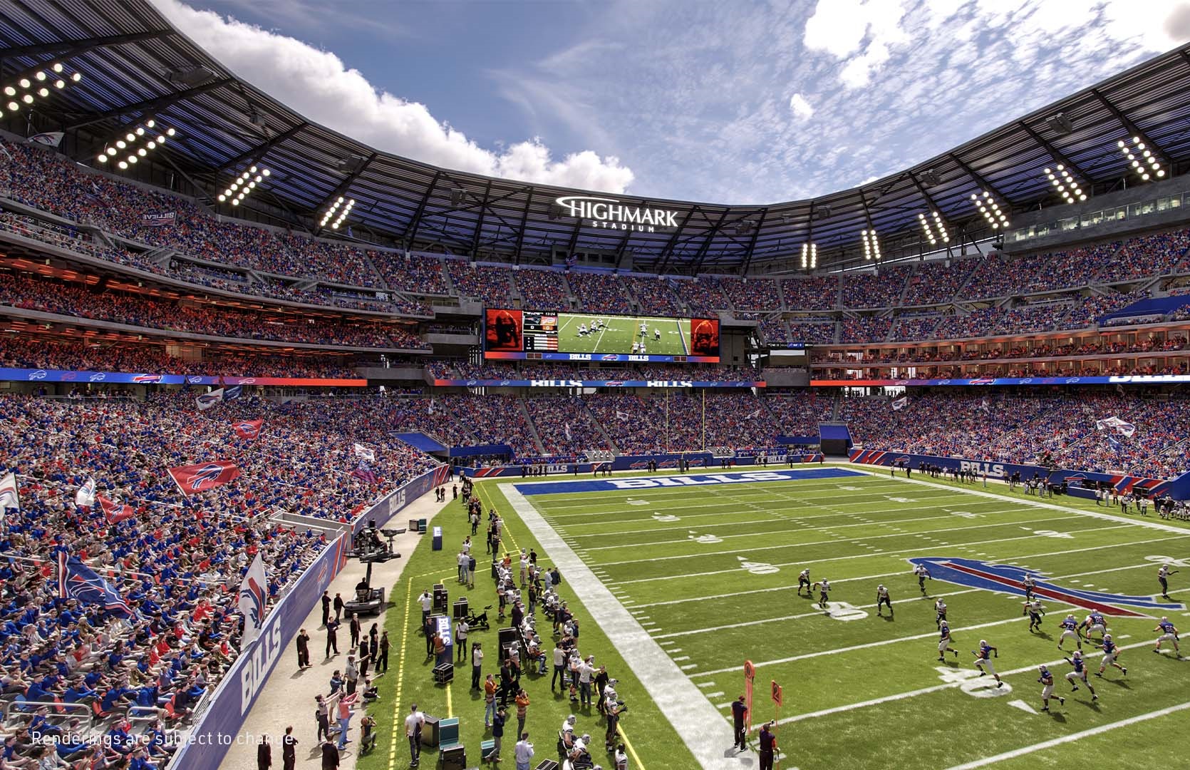 Bills prepare to say goodbye to current Highmark Stadium - 607 News Now